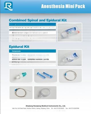 Injection Puncture Instrument Must-Have Disposable Anesthesia Epidural Kit